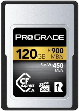 ProGrade Digital CFexpress™ 2.0 Type A Memory Card (120GB) Gold - Buy ...
