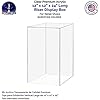 Amazon.com: Tall Display Box Clear Acrylic 12" x 12” x 24” No Lid ...