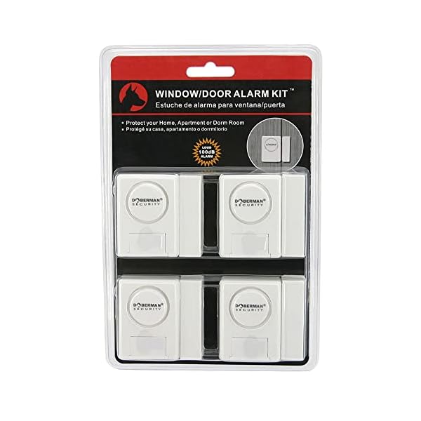 SHINYWAY Door Window Alarms, Home Security Sensors for Kids Safety ...