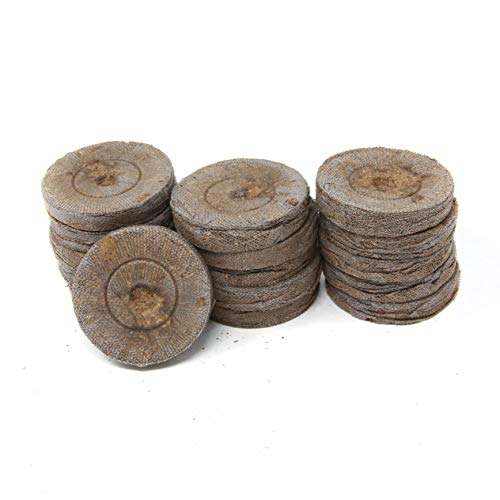 Peat Pellets 42mm Planting Pellets Seed Starter Pods for Seedlings (100)