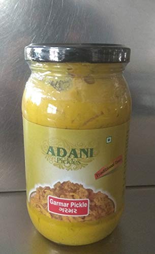 Adani Spices Garmar (Coleus) Pickle (400gm) Glass Bottle : Amazon.in ...