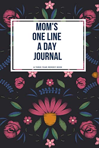 Amazon.co.jp: Mom's One Line A Day Journal: A Three-Year Memory Book ...