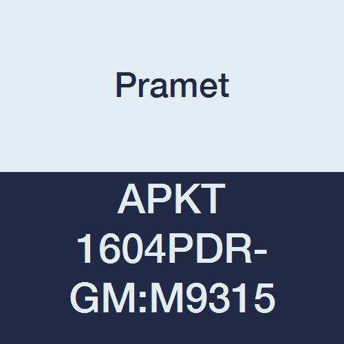 Pramet APKT 1604PDR-GM:M9315 Steel (P5-P25) Carbide Milling Insert ...