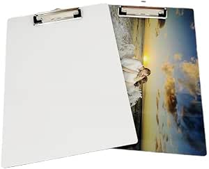 Amazon.com: 5 Pack Sublimation Blank Clipboard MDF A5 Letter Size 8.9 ...