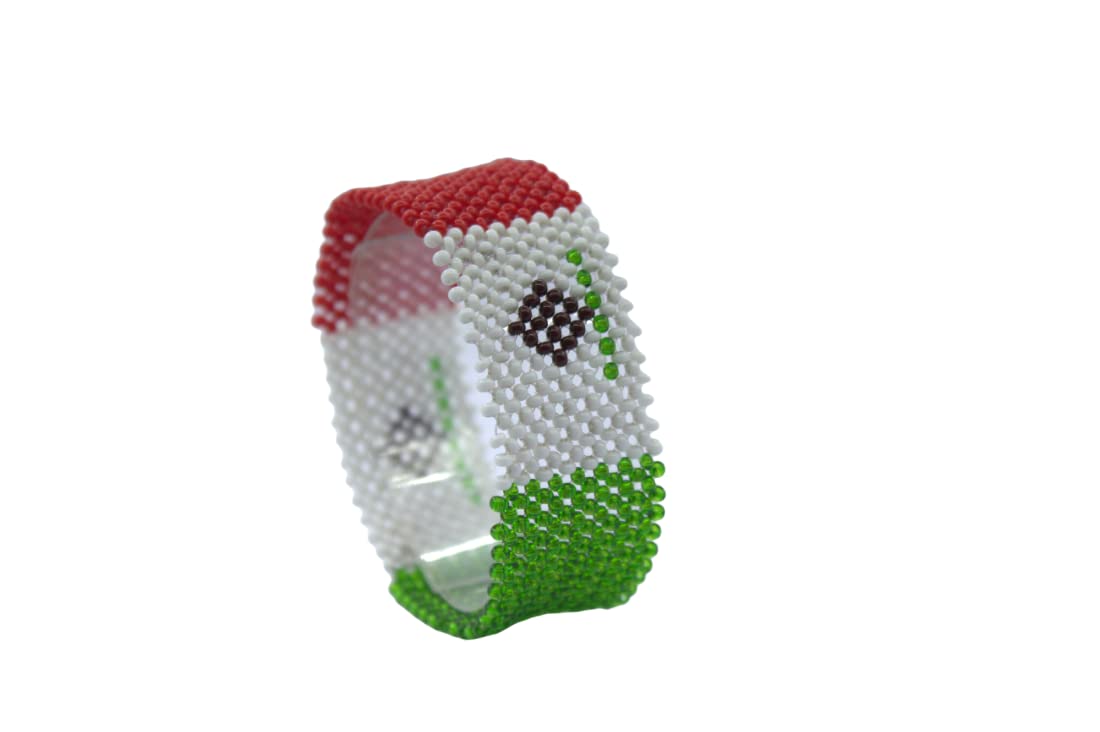 Amazon.com: Mexican Flag Bracelet, Colorful Mexico Flag Bracelet ...