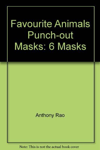 Favorite Animals Punch-Out Masks: Rao, Anthony: 9780486276540: Amazon ...