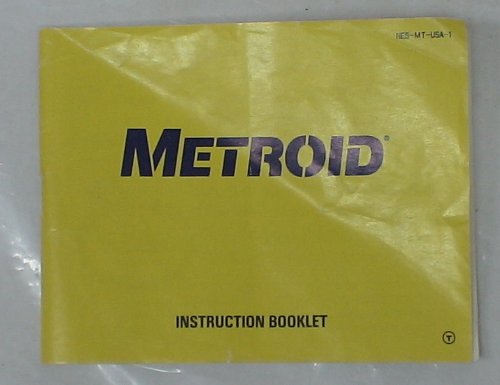 Nintendo Nes Metroid Instruction Booklet: unknown author: Amazon.com: Books
