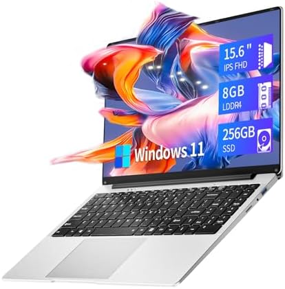 KUMNOSAL Laptop Computer 15.6 Inch Celeron N4000 CPU 8GB RAM LPDDR4 ...