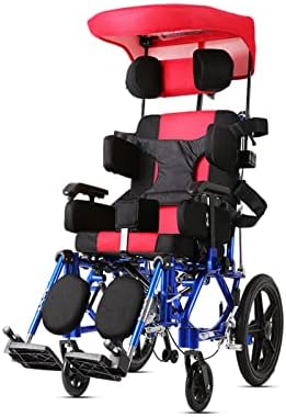 Amazon.com: Siilla de Ruedas Cerebral Palsy Wheelchair for Kids Lightweight Driving Medical Full ...