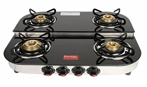 Prestige DGT 04 SS AI Glass Top Gas Tables : Amazon.in: Home & Kitchen