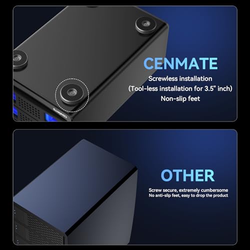 Reviews for cenmate Dual Bay Hard Drive RAID Enclosure | BestViewsReviews