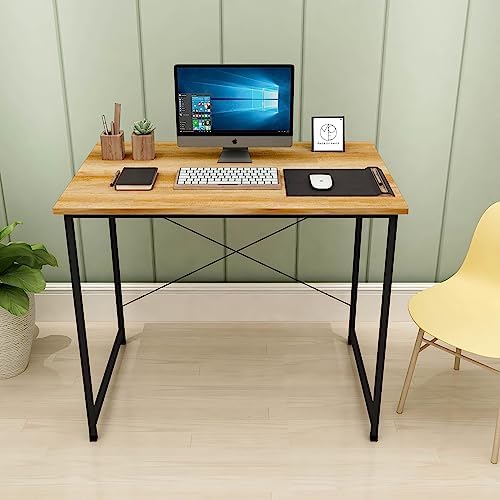 MADE OF EARTH-MOE Office Desk Work Table 3x2.5 feet Engineered Wood ...