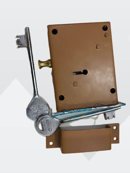 Sapna Central Door Lock for Home Main Door with 3 Pin Cylinder Keys and ...
