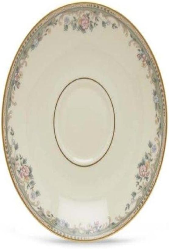 Amazon.com | Lenox Spring Vista Gold Banded Ivory China Saucer: Teacup ...