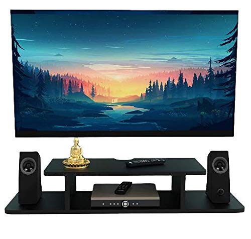 SAMISHI Wooden TV Setup Box Stand/Holder, TV Entertainment Unit Shelf ...