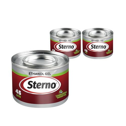 Sterno Ethanol Fuel Cans 45-Minute Burn Time - Pack of 3 Review: The ...