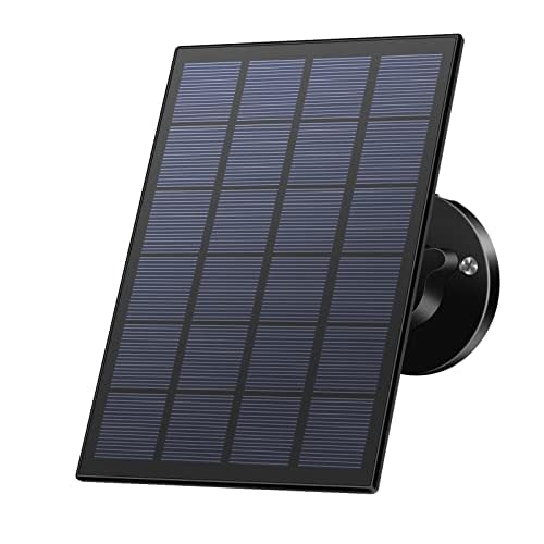 Snapklik.com : Poyasilon Solar Panel For Outdoor Security Cameras, DC ...