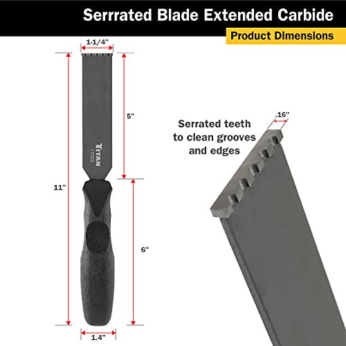 Snapklik.com : Titan 17022 Carbide Scraper