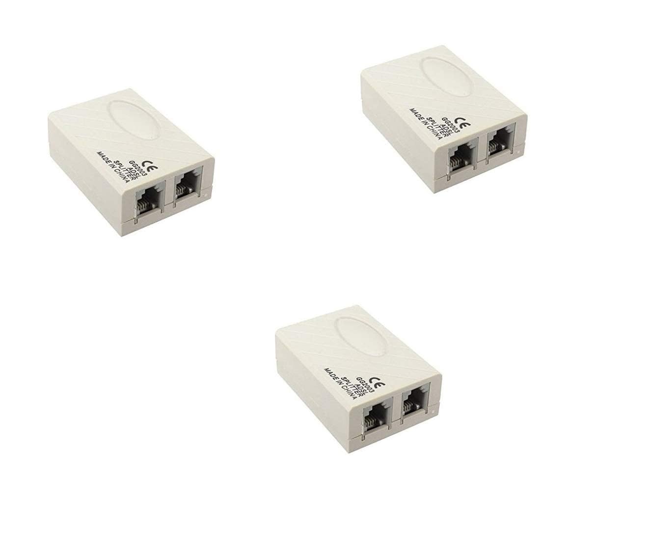 IDELEC ADSL/VDSL/APDT Splitter for Landline Telephone and Broadband ...