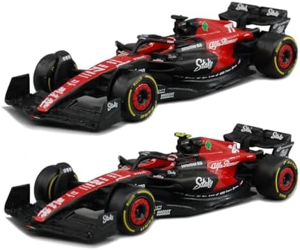 Amazon.com: Bburago Ferrari Racing Formula 1 F1 1:43 Scale Die-Cast 6 ...