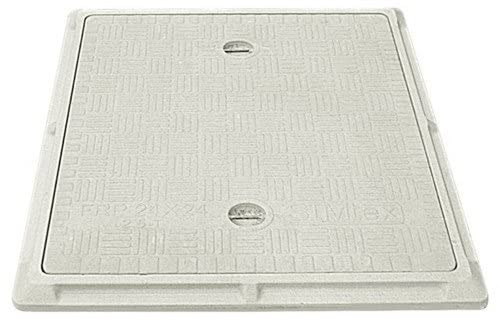 AMEERAJ Fiber Reinforced Polymer (FRP) 3 Tons Capacity Square Manhole ...