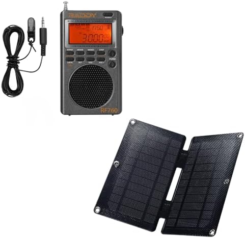 Amazon.com: Raddy RF760 Portable SSB Shortwave Radio Receiver with NOAA ...