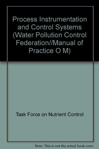 Process Instrumentation and Control Systems (WATER POLLUTION CONTROL ...