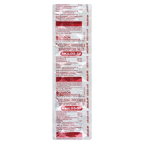 AKILOS-SP - Strip of 10 Tablets : Amazon.in: Health & Personal Care