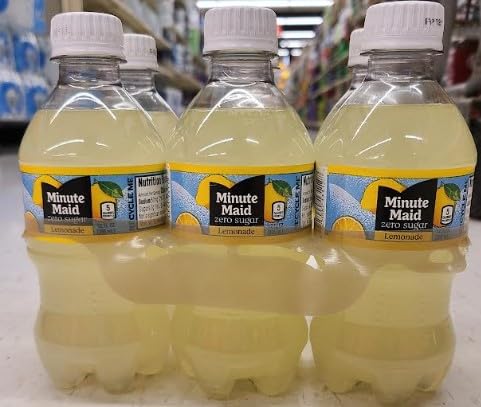 Amazon.com: Minute Maid Zero Sugar Lemonade, 12 fl oz, 12 Pack ...