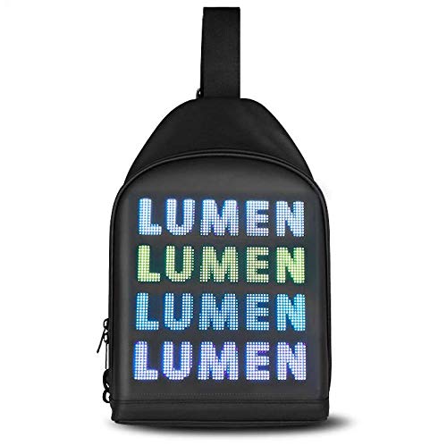 LED Bag Customizable Matrix Smart Bag Led Screen Shoulder Bag with ...