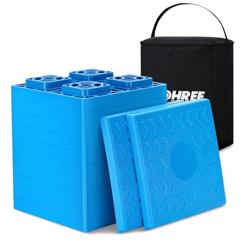 Leveling Blocks 7-Pack RV - Heavy Duty Stackable Blocks (16,000lb ...