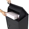 DWD® Wall/Floor Mounted Large Lockable Parcel Drop Box for Safe ...