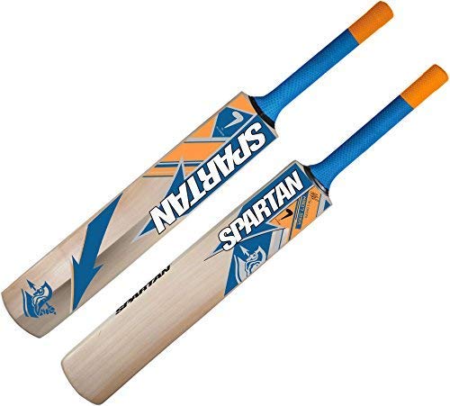 Spartan MS Dhoni Sher Kashmir-Willow Cricket Bat, Size 1 : Amazon.in ...