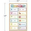Amazon.com : Carson Dellosa 16-Piece Spanish Early Learning Posters, 11 ...