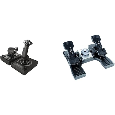 Logitech G X56 H.O.T.A.S Throttle and Joystick Flight Simulator Game ...