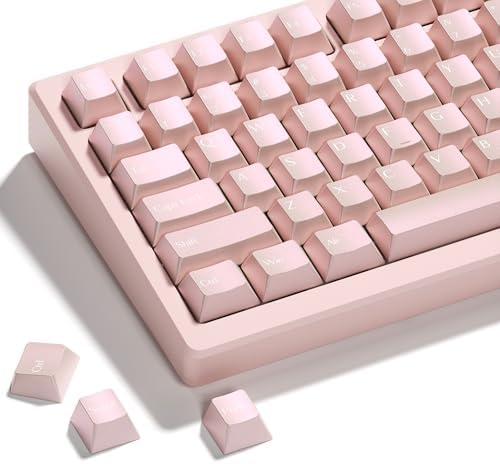 Amazon.com: HITIME XVX Keycaps - Pink Cute PBT Keycaps, MOA Keycaps Dye ...