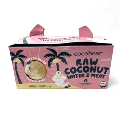 Amazon.com: Cocobear Organic Coconuts, 2 CT : Grocery & Gourmet Food