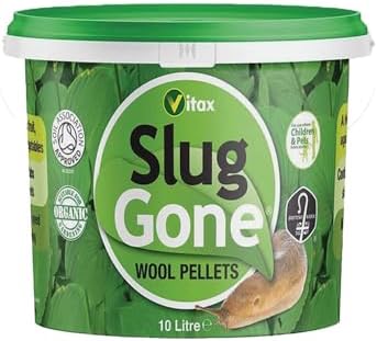 Vitax Slug Gone - Natural Wool Barrier Pellets for Organic Gardens ...
