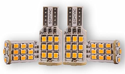 SIMTAC 3 Year Warranty 360° Reflecting T10 LED Indicator Bulbs For ...