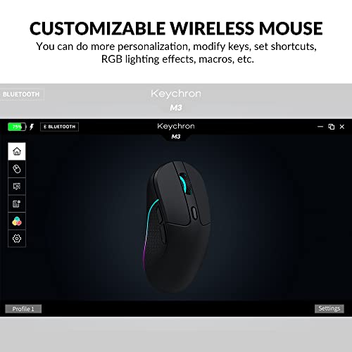 Keychron M3 Wireless Optical Mouse