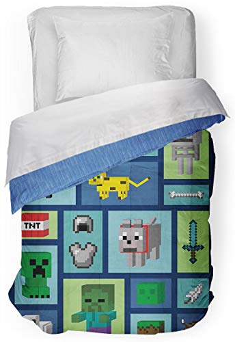 Jay Franco & Sons Minecraft Good Day Twin/Full Cooling Comforter ...