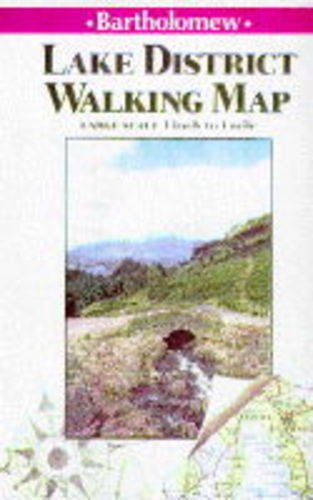 Lake District Walking Map: HarperCollins: 9780702828744: Amazon.com: Books