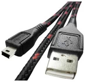 Amazon.com: Cloth Jacketed / Ruggedized USB 2.0 A Male to Mini B Cable ...