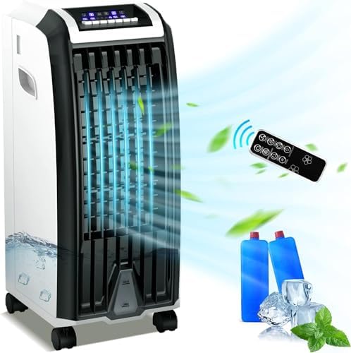 Amazon.com: Portable Air Conditioners, Evaporative Air Cooler, 3-Side ...