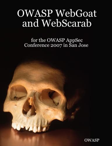 OWASP WebGoat and WebScarab: OWASP: Amazon.com: Books