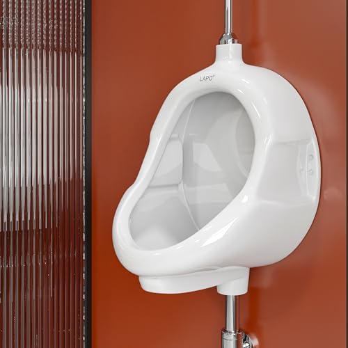 SENISTO Ceramic Wall Mount Small Urinal Pot for Gents/Male/Boys/Men ...