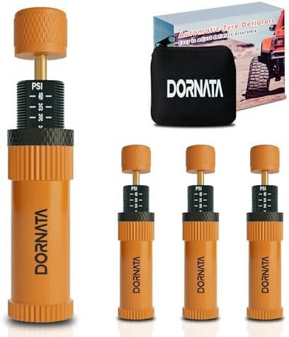 Amazon.com: DORNATA Adjustable Tire Deflator Auto-Stop (10-40 PSI ...