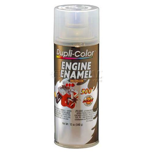 Amazon.com: Dupli-Color Engine Enamel With Ceramic Clear 12 Oz. Aerosol ...