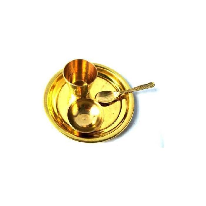 Buy Laddu Gopal Bhog Thali Set Pooja Thali Set | Kanha Ji Bhog Thali ...