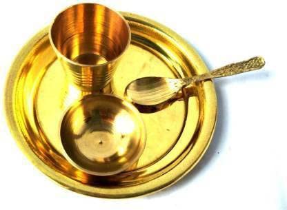 Buy Laddu Gopal Bhog Thali Set Pooja Thali Set | Kanha Ji Bhog Thali ...